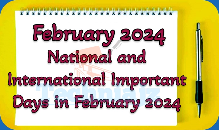 February 2024: List of Upcoming International and National Days