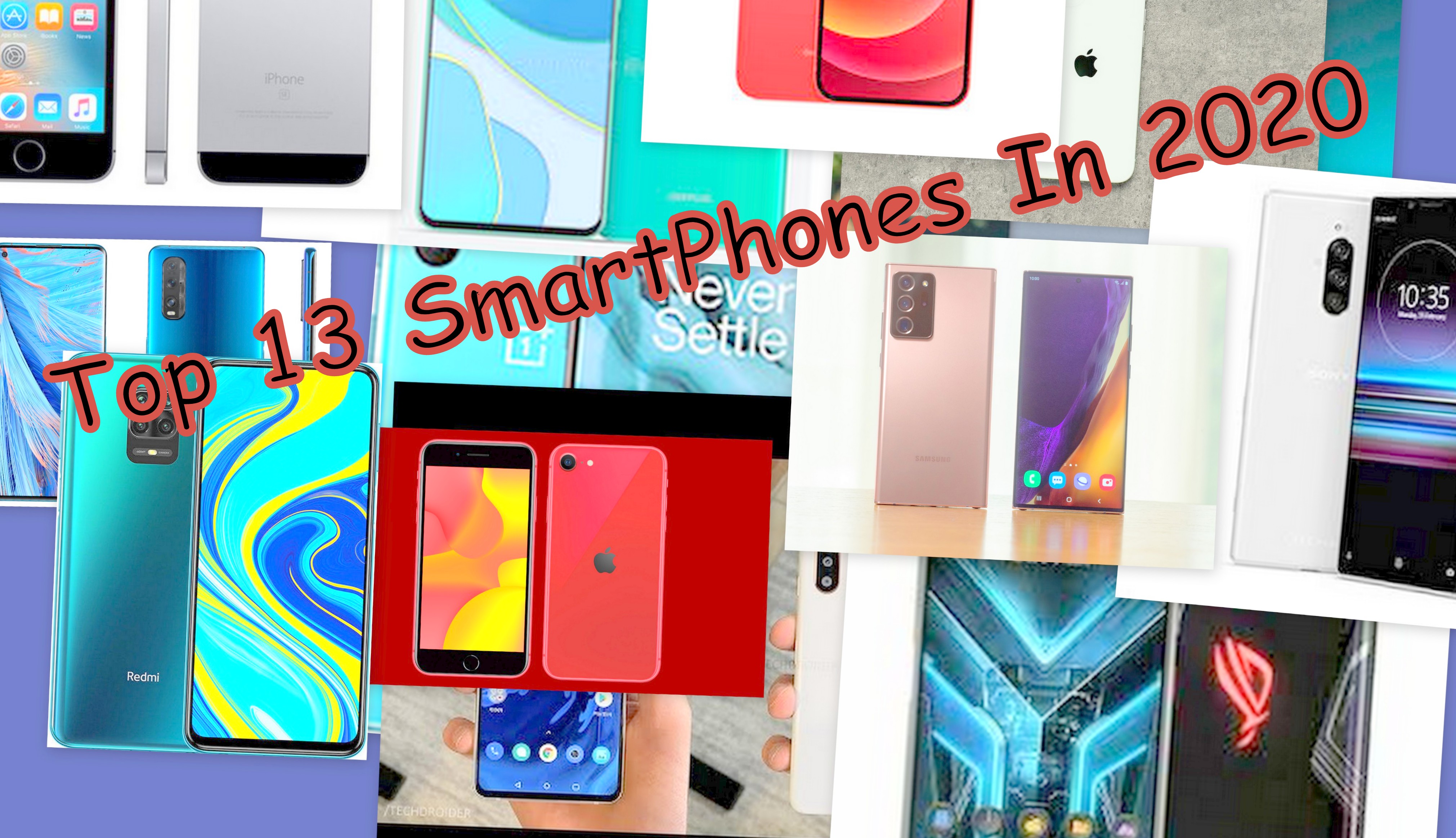 Top 13 Smart Phones in 2020